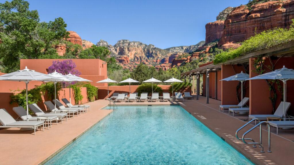 Longevity Spa | Retreat In Sedona | Poolside Dining